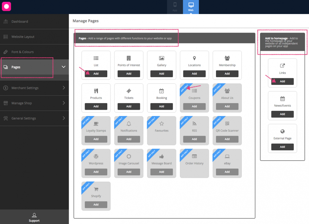 Add features to your website | Putti Tutorials